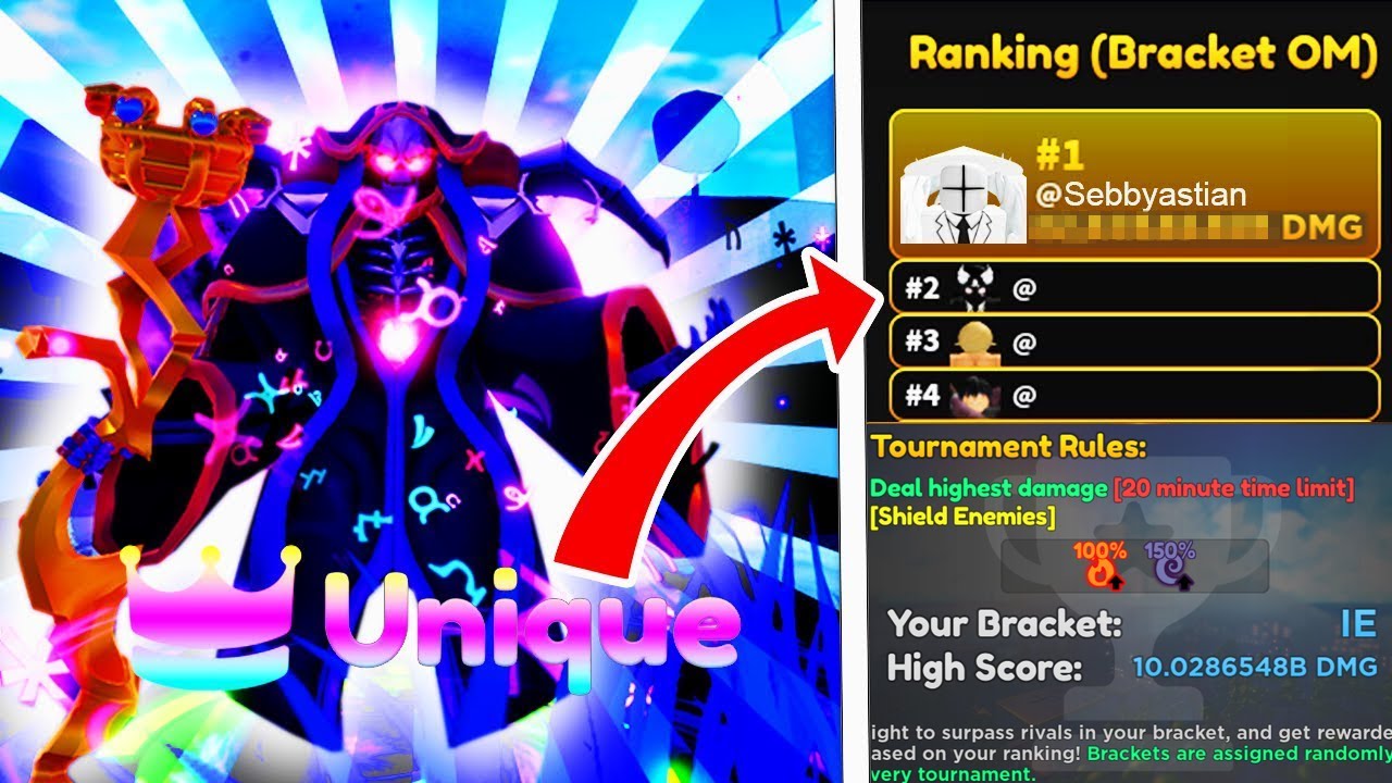 How far can *UNIQUE AINZ* get on the Tournament 45 - Anime Adventures ...