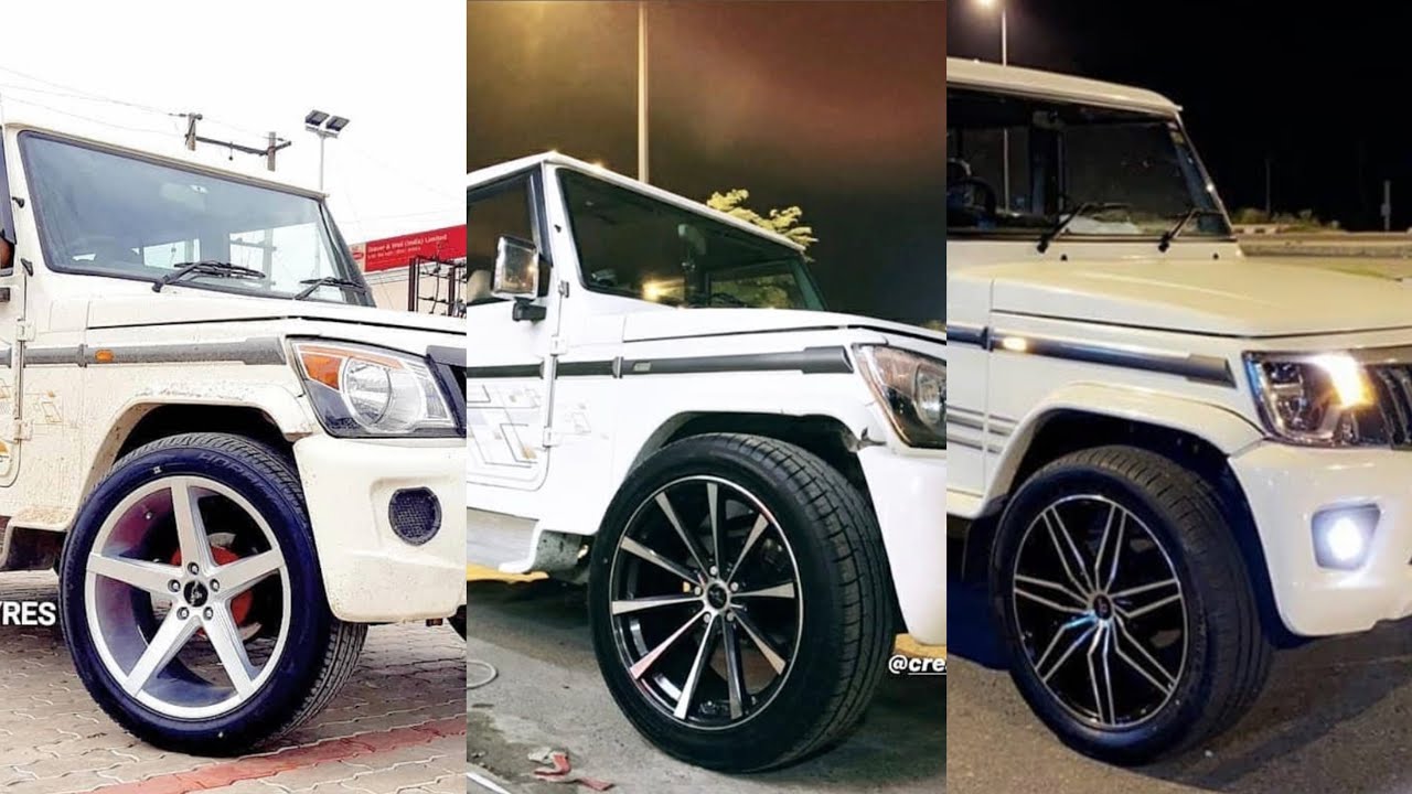 Mahindra bolero 2020 with 20 inches Alloys latest video - YouTube