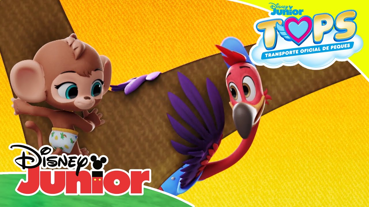 Llamando a todos los T. O. Ps.: Marty, el mono | Disney Junior Oficial ...