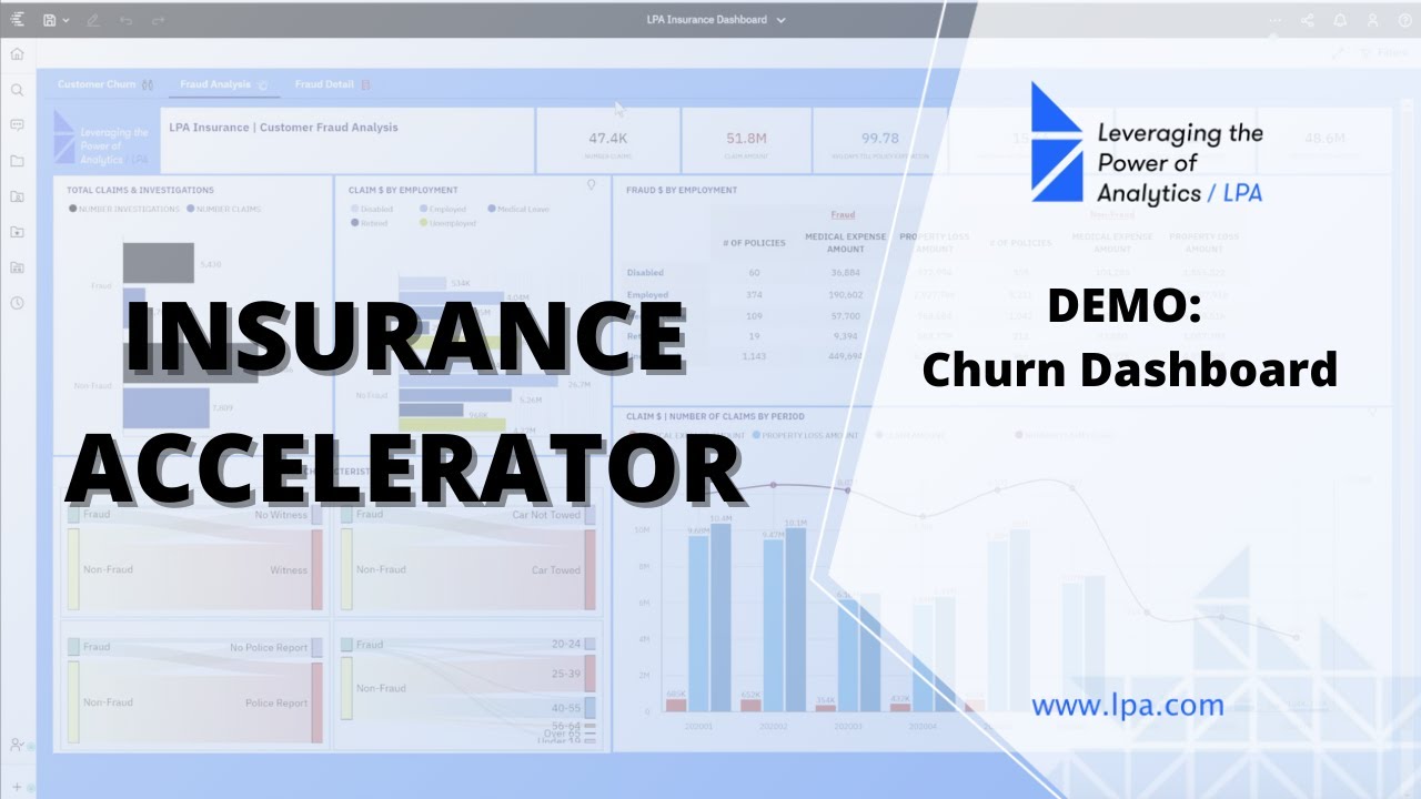 Insurance Accelerator Program Demo: Insurance Churn Dashboard - YouTube