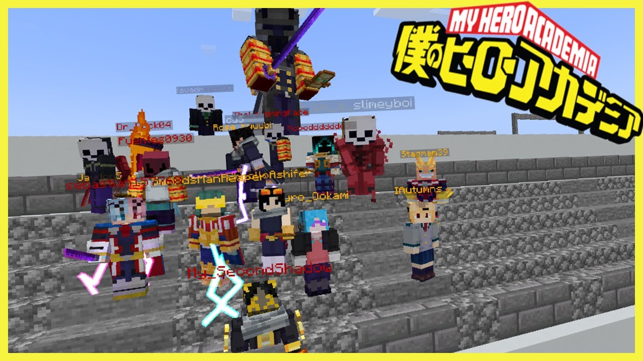 ITS A TAG TEAM TOURNAMENT! Minecraft My Hero Academia Mod - YouTube
