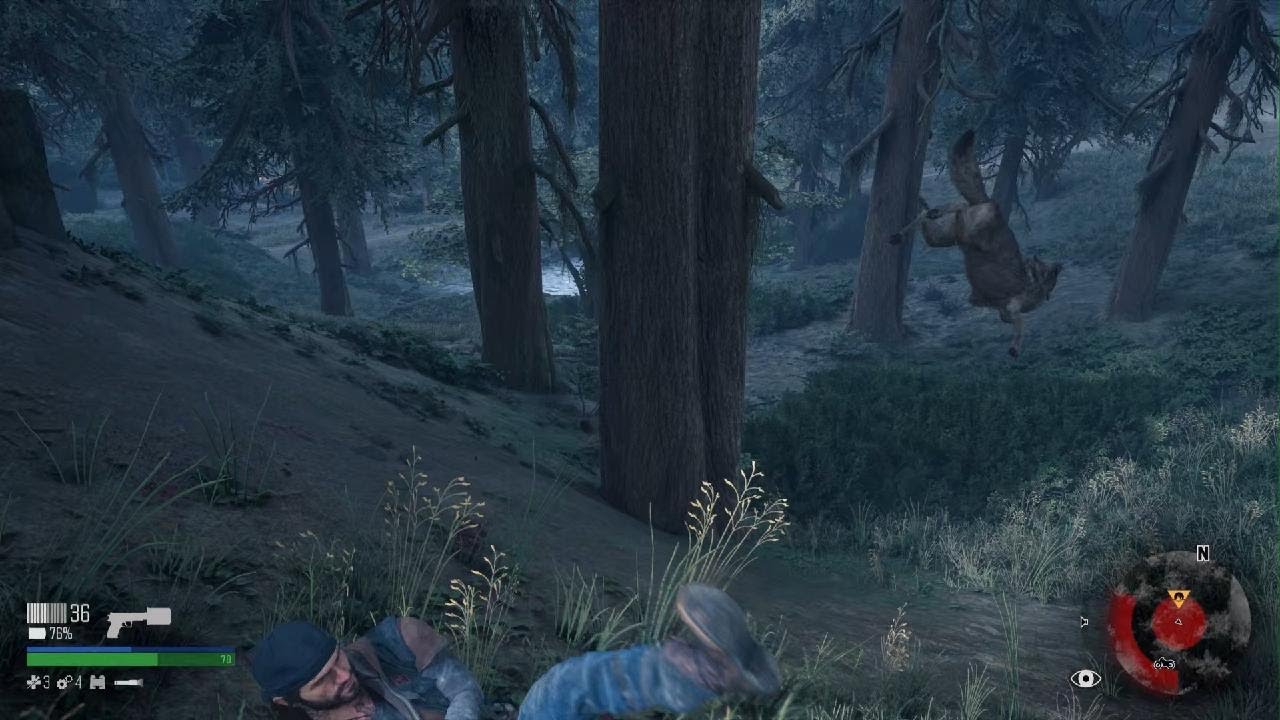DAYS GONE_wolf on me head - YouTube