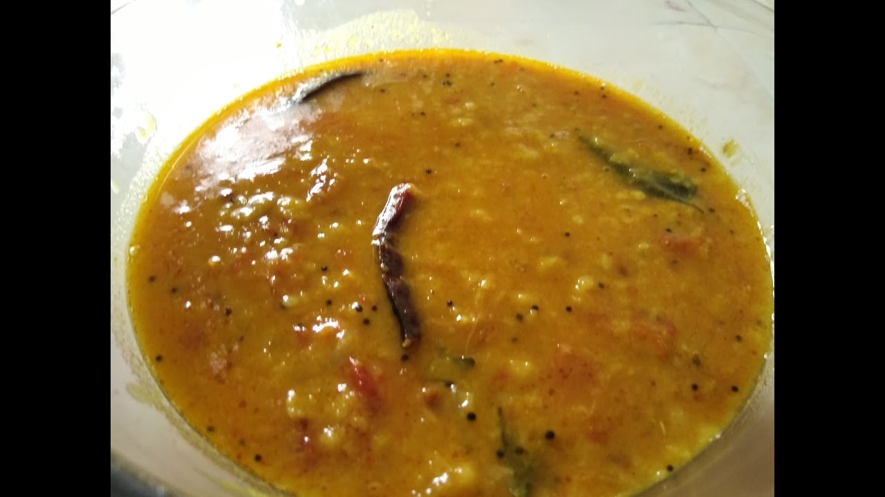 Tomato dal recipe | Tomato pappu | How to make Tomato dal | South ...