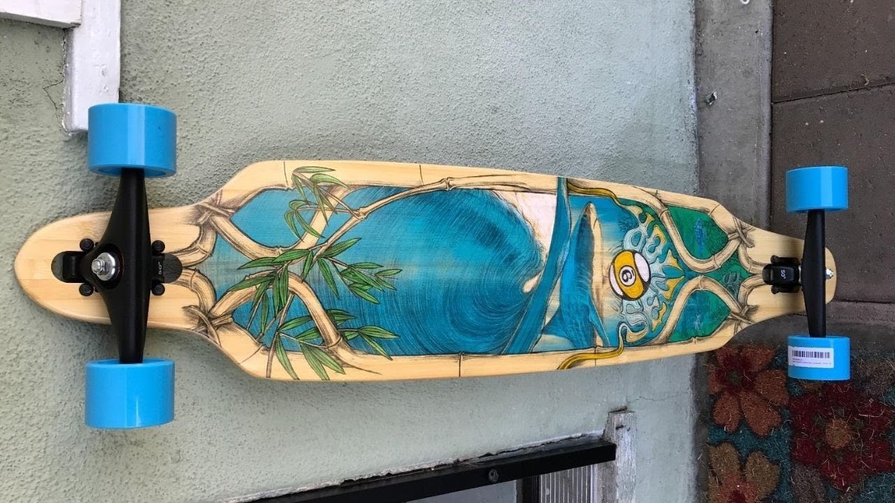 Sector 9 Bamboo Lookout Longboard Complete - YouTube