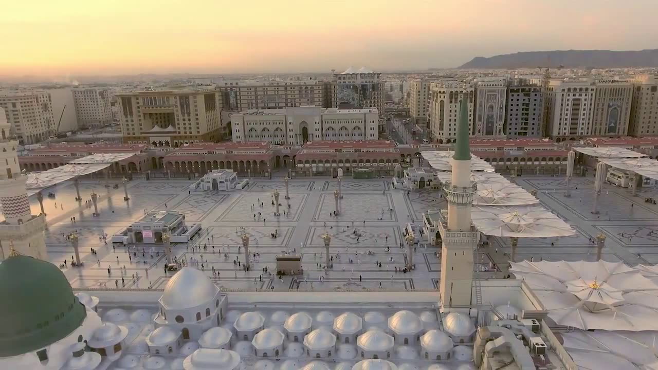 New Drone Footage Madina Al Munawara - YouTube