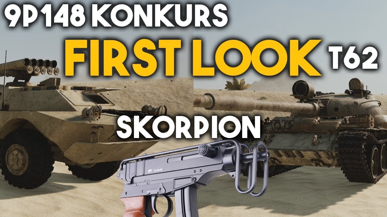 FIRST LOOK - Skorpion - T62 - 9P148 Konkurs - Squad v13 - YouTube