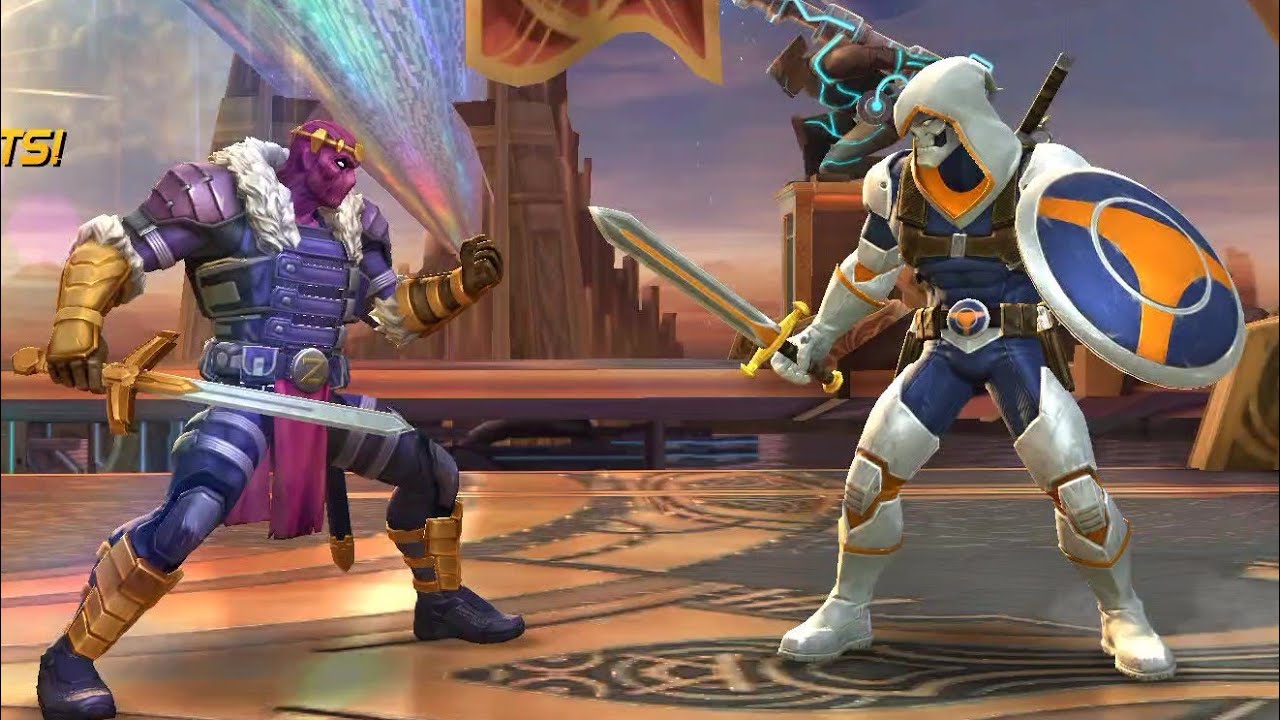 Baron Zemo vs Taskmaster Fight Marvel Contest of Champions - YouTube