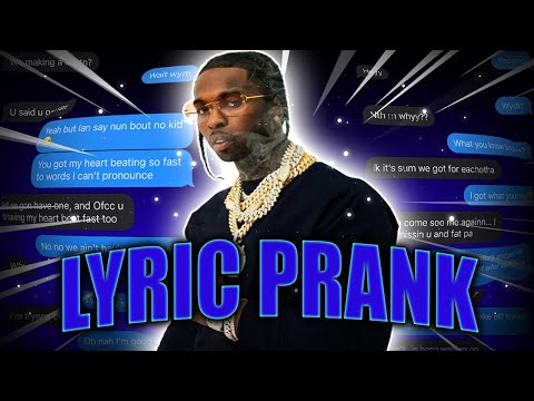 POP SMOKE What You Know about Love💙 Lyric Prank on sneaky Link😱!! (Gone Right!) *MUST WATCH*