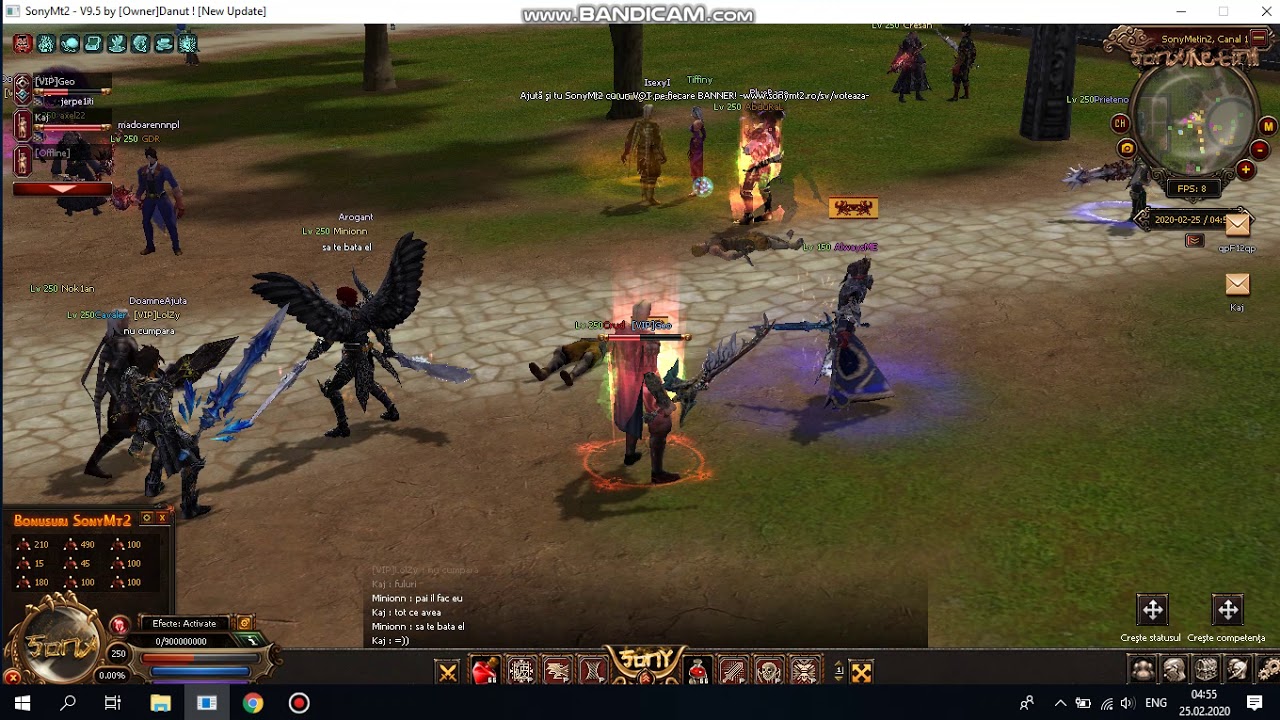 METIN2 SONY SEND ATTACK v9.5 - YouTube