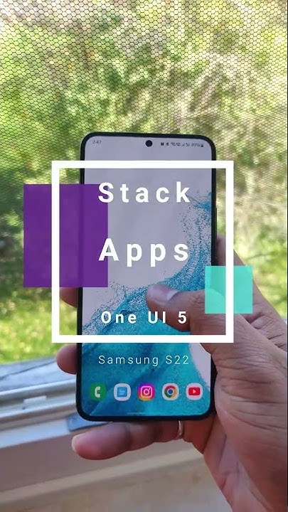 #shorts New Multi tasking and Stack app feature on Samsung S22 | One UI 5 | Android 13 - YouTube