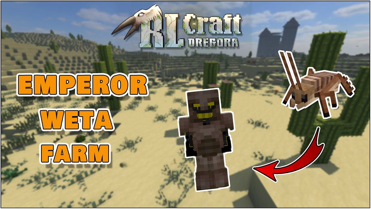 Emperor Weta Farm | Weta Armor Set | RLCraft Dregora v1.0.6b - YouTube