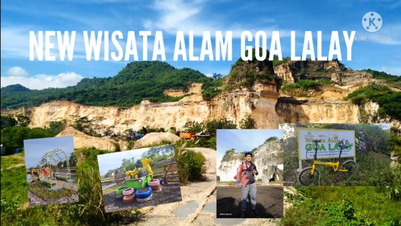 Gowes wisata alam new goa lalay - YouTube