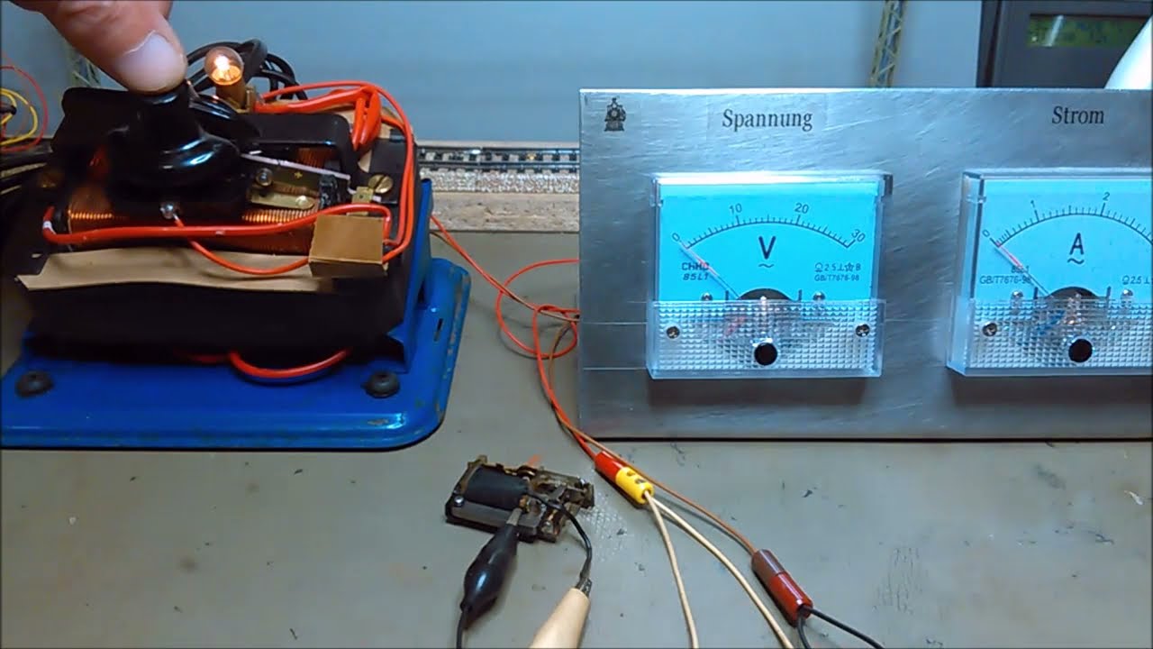 Märklin Trafo SUPER 280 Analyse und Reparatur ??? TEIL 2 - YouTube