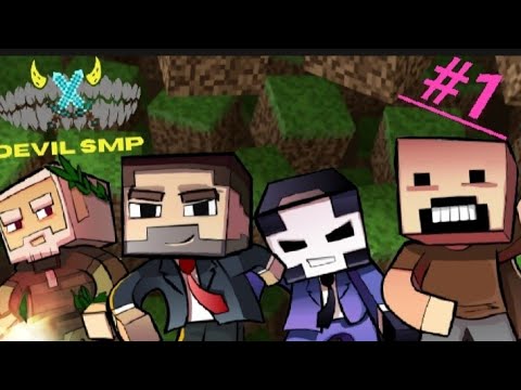 FIRST DAY IN DEVIL SMP # 1 - YouTube