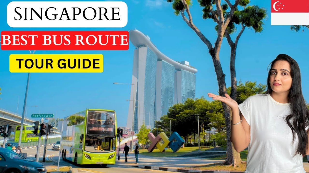 Singapore 🇸🇬 best bus route in low cost 🤑💲| Travel guide | Mani & Sky ...