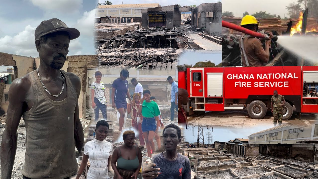 Famous Ashawo Joint In Accra, Catches Fire like Sodom and Gomorrah ...