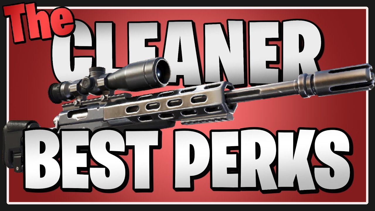 The BEST PERKS for The Cleaner in Fortnite Save the World! - YouTube