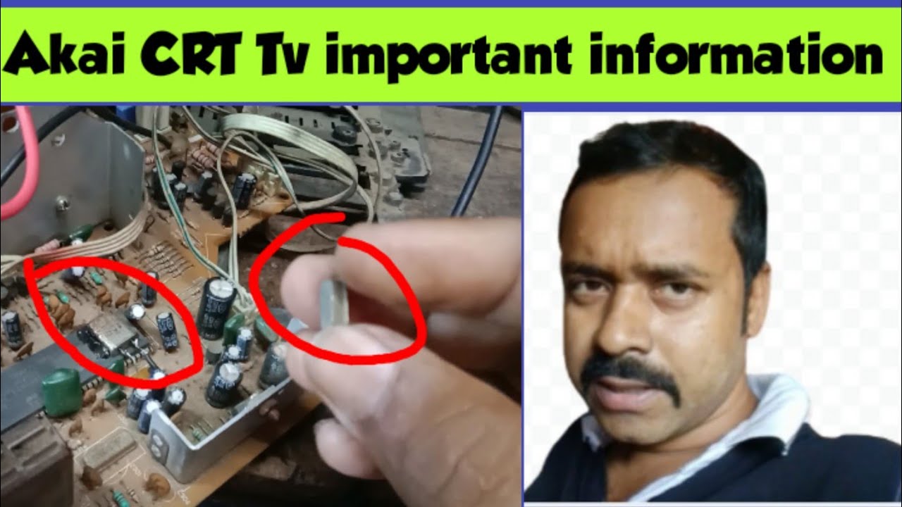 Akai CRT Tv standby problem. #crttvrepair hindi - YouTube