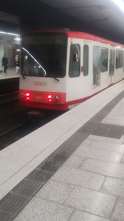 B8 357 am 01.02.2025 Dortmund Hbf als U45 Richtung Dortmund HBf #düwag #b8 - YouTube