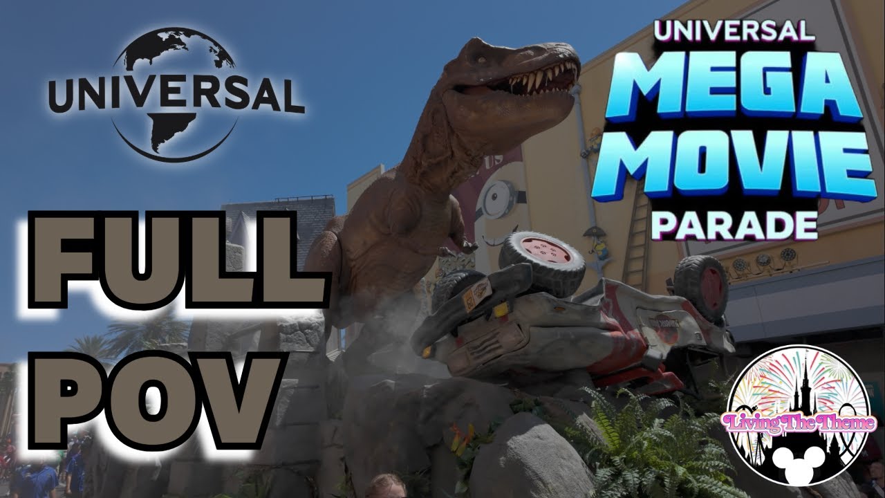 FULL 4K POV NEW Universal Mega Movie Parade April 2025 | Universal ...