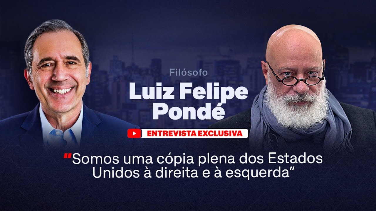 Filósofo Luiz Felipe Pondé: "Somos uma cópia plena dos Estados Unidos à ...