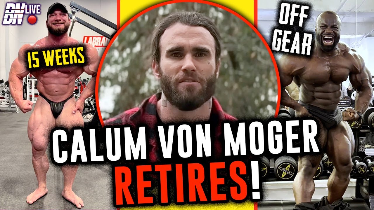 Calum Von Moger RETIRES in NEW DOCUMENTARY | Samson Dauda's Physique ...