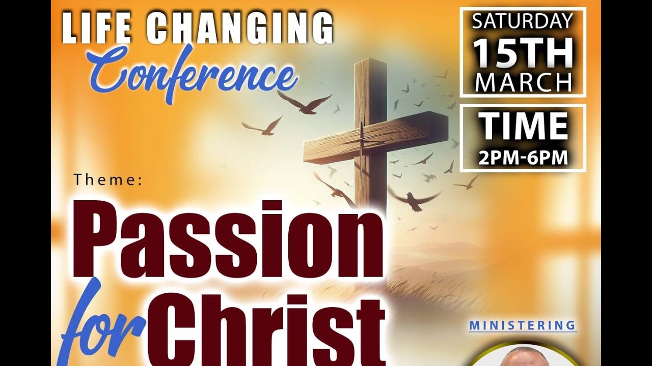 Life Changing Conference, Passion for Christ.This is HTV Events London ...