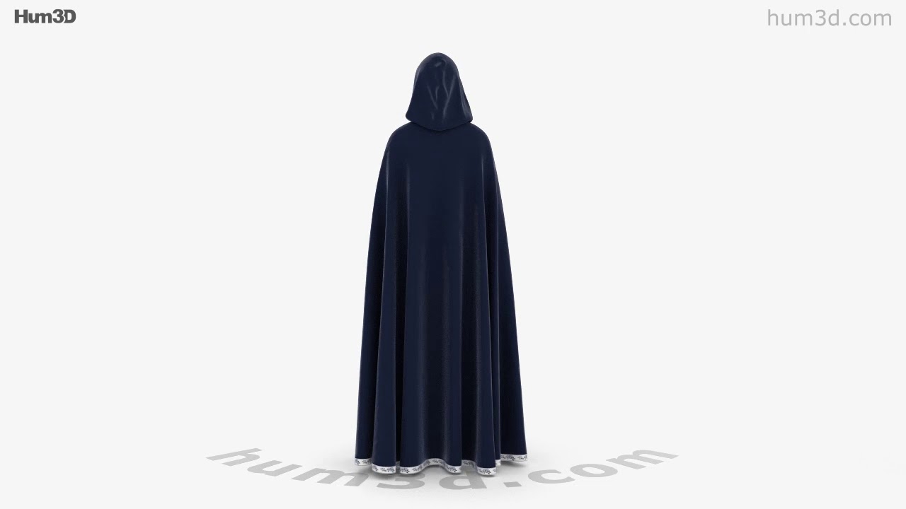 Cloak 3D model by 3DModels.org - YouTube