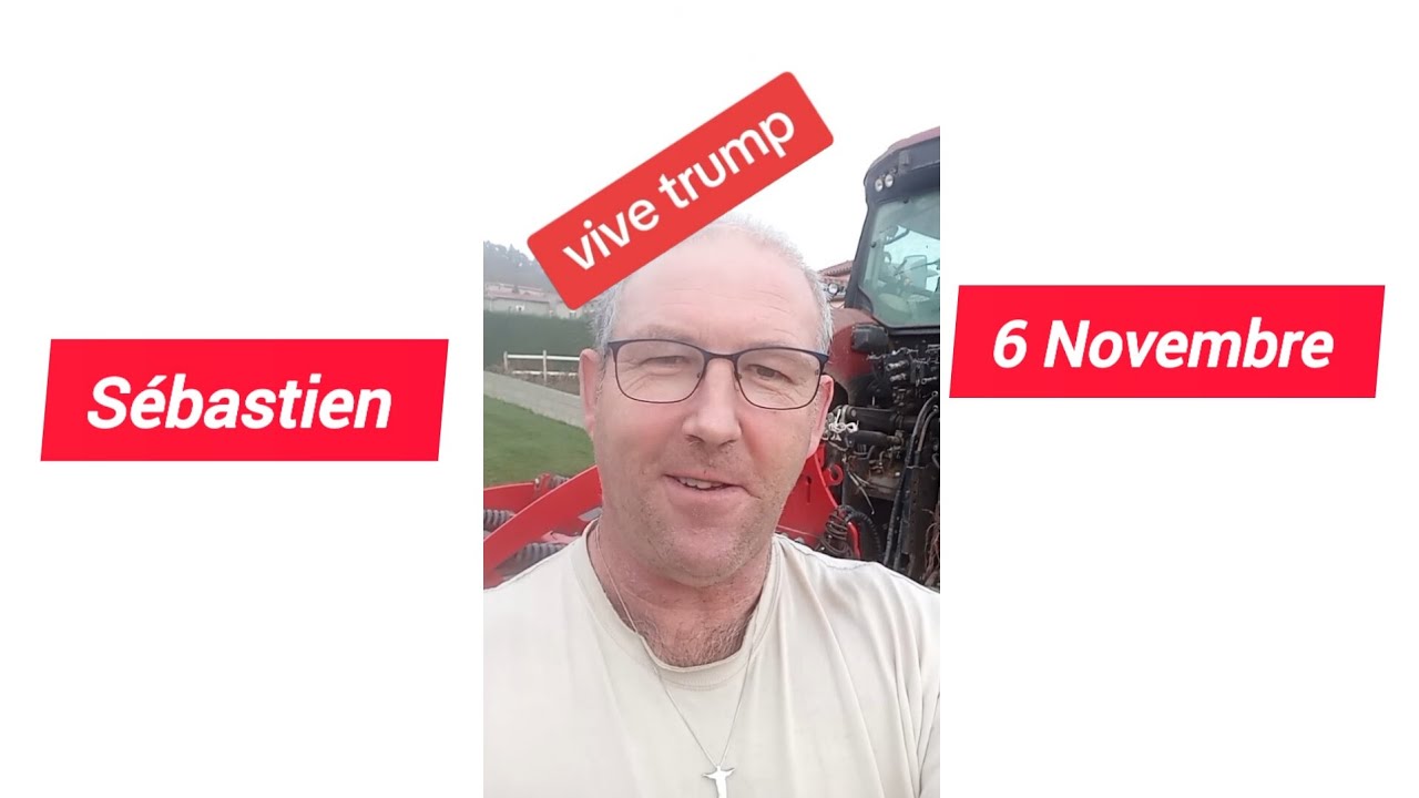 Sébastien béraud 6 Novembre vive trump - YouTube