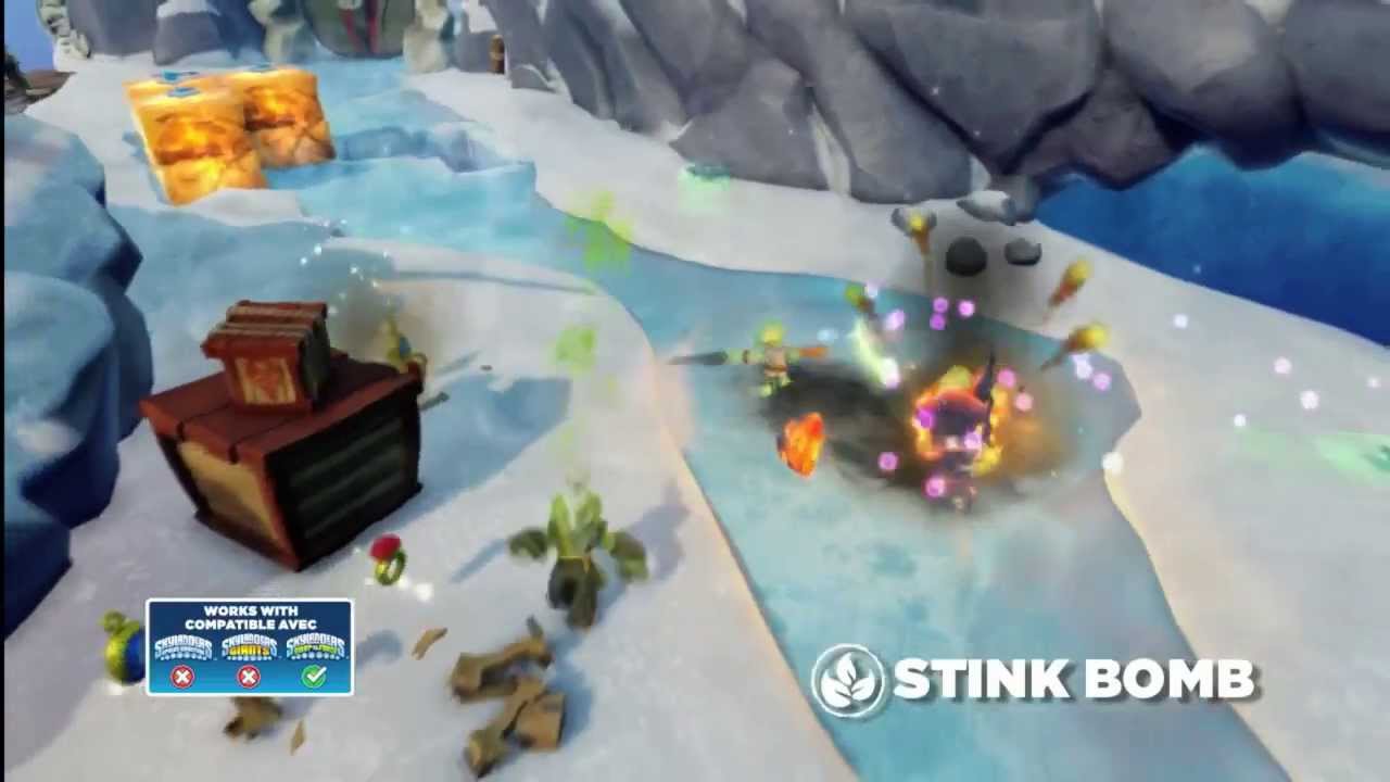 skylanders swap force Stink Bomb - YouTube