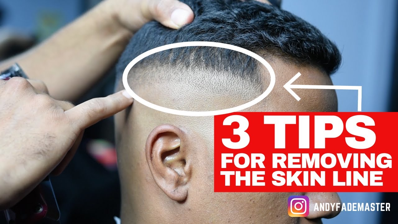 3 TIPS ON REMOVING THE BALD FADE LINE - YouTube