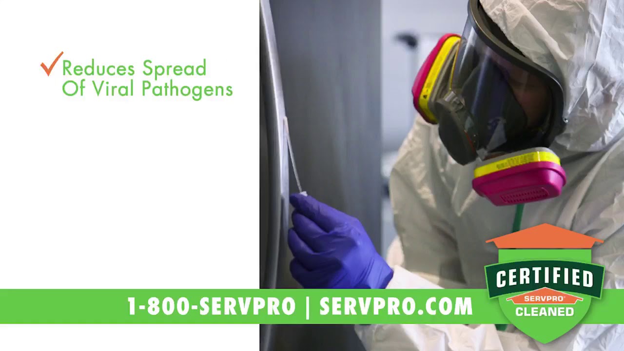 Certified: SERVPRO Cleaned-SERVPRO of Burlington/Woburn - YouTube