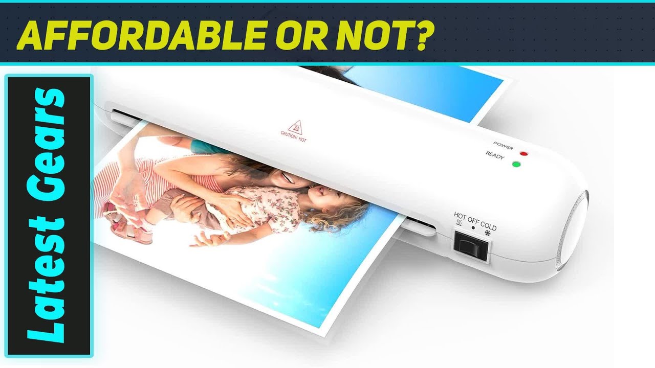 HXBER Laminating Machine: The Best A4 Lamination Kit for Home & Office ...