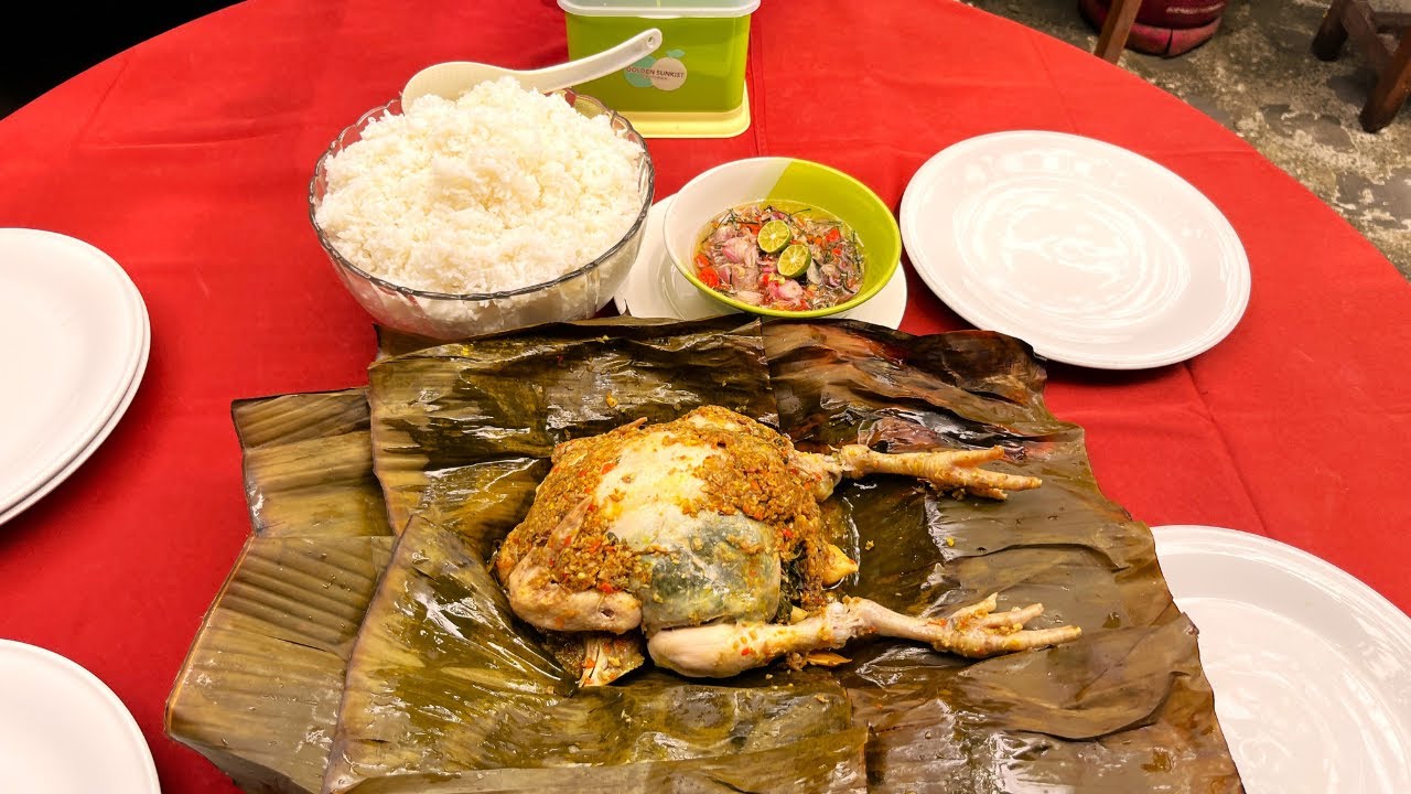 How to cook Ayam betutu - Balinese dish - YouTube