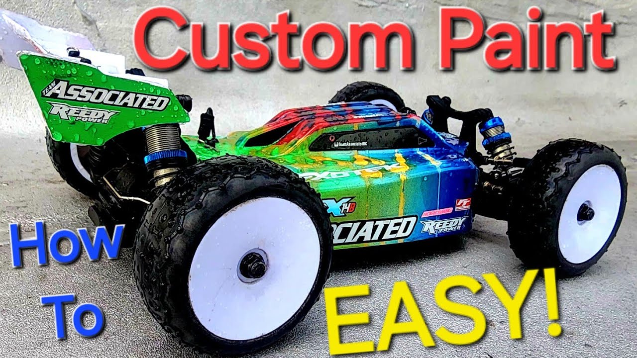 Do A Crazy Easy RC Paint Job Like This! - YouTube