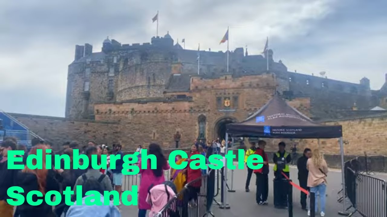 Edinburgh Castle Tour - Scotland [4K UHD] - YouTube