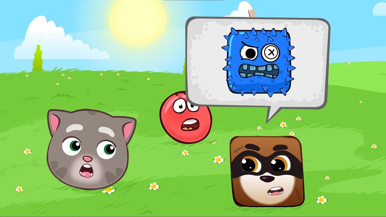 Red Ball 4 | Talking Tom Vs Rainbow Friends Boss In Stage 5 - YouTube