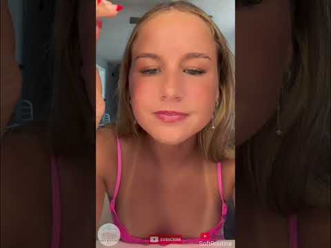 Routines ✨🎉 young cute girl make up