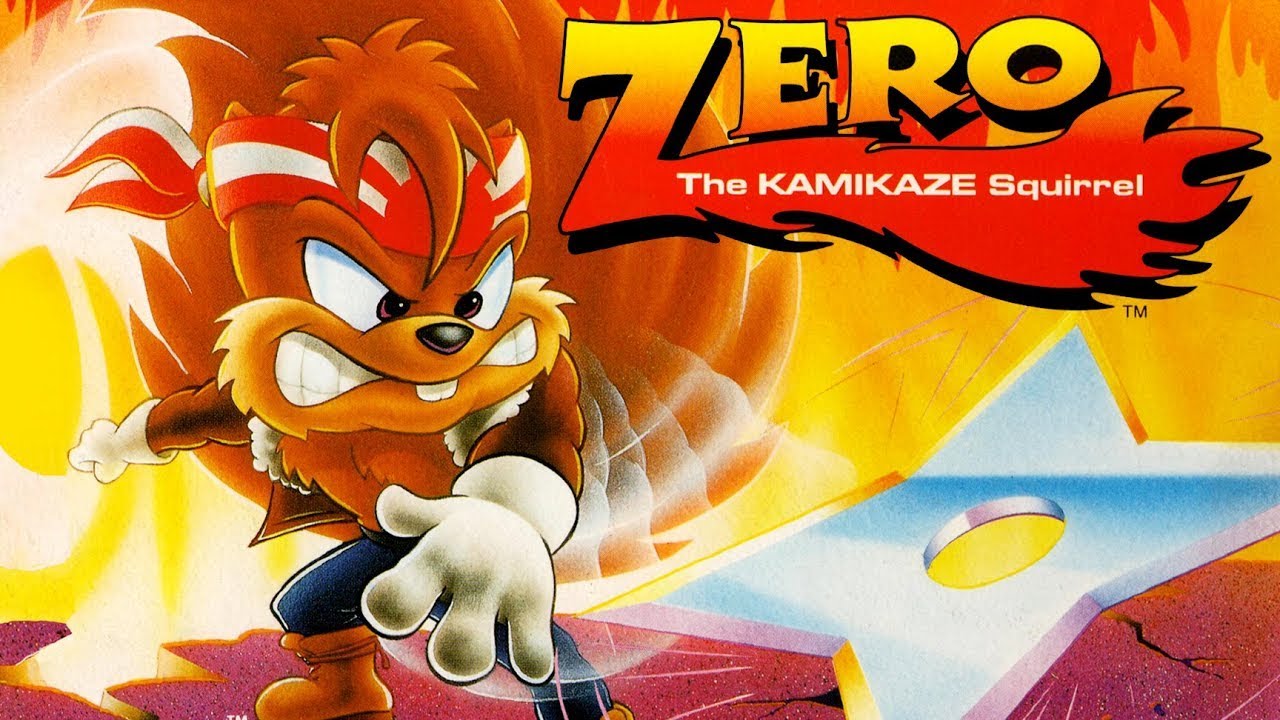 Zero: The Kamikaze Squirrel (sega md/gen,1994) - YouTube
