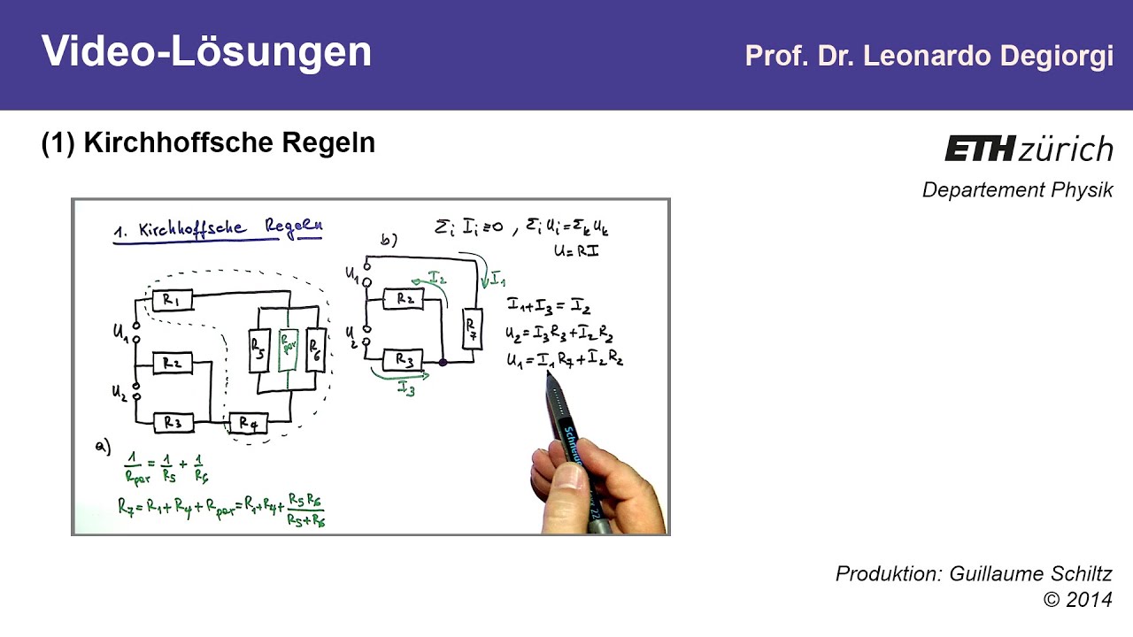 1: Kirchhoffsche Regeln - YouTube