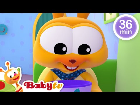 Konijn Jack's nieslied 🐰 🤧 + Meer kinderliedjes en Rijmpjes 🎵 🎵 @BabyTVNL