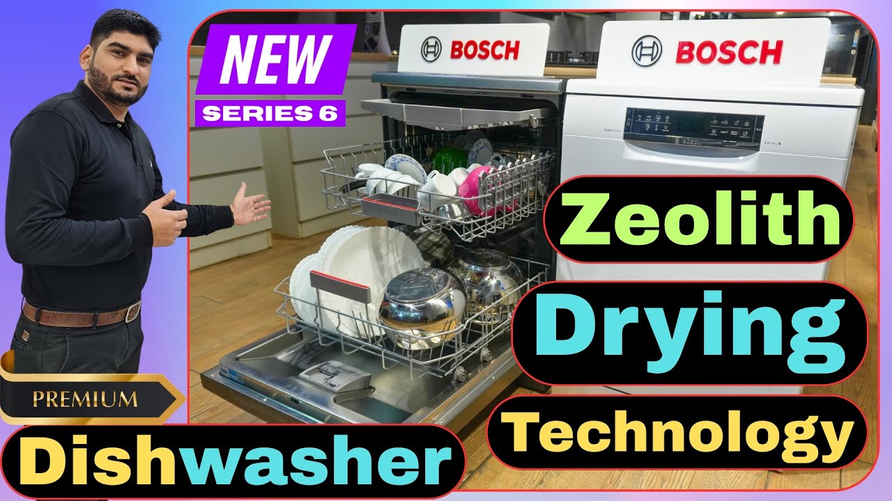 Bosch Series 6 Dishwasher Review | 15 Place Setting dishwasher with ...
