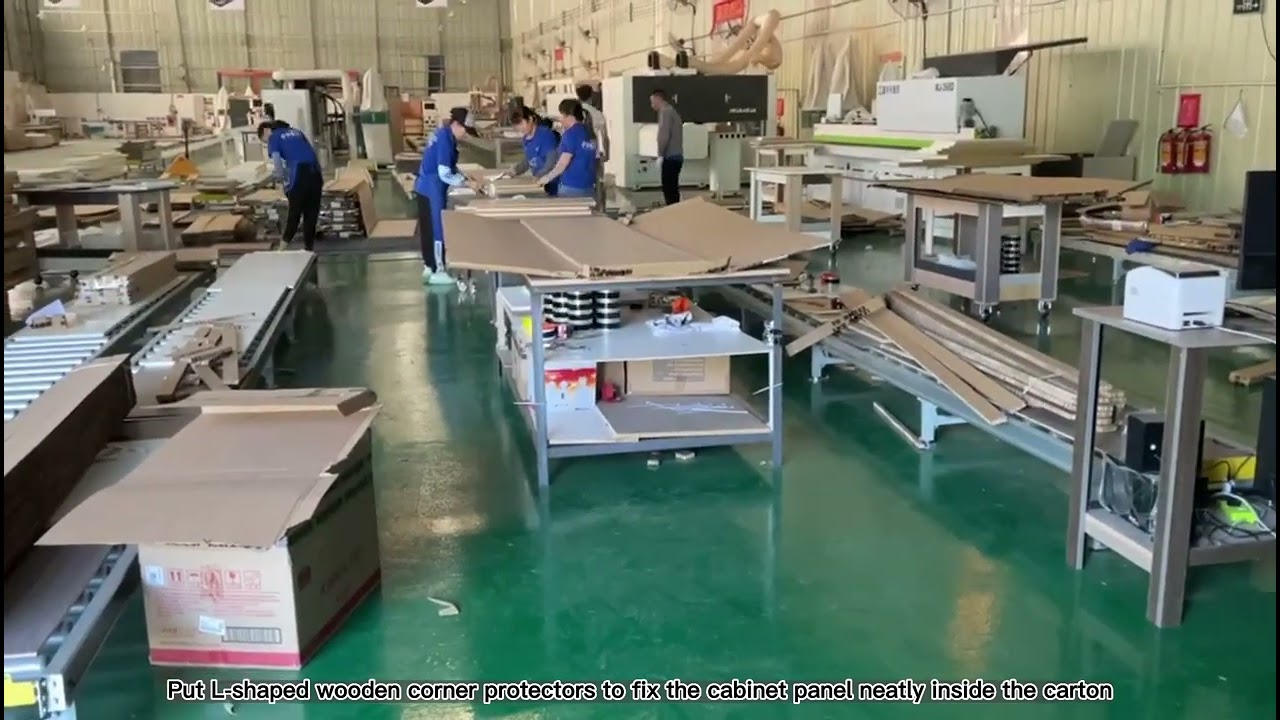 Cabinet packing process by Casa Custom - YouTube