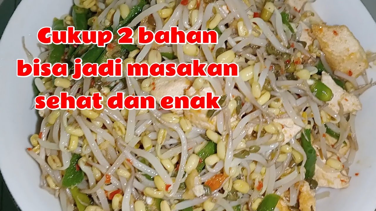 RESEP TUMIS TAUGE TAHU PUTIH //MASAKNYA SIMPEL RASANYA BIKIN NAGIH ...