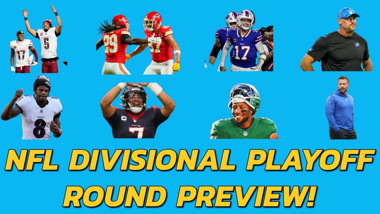 Previewing NFL Divisional Playoff Weekend - YouTube