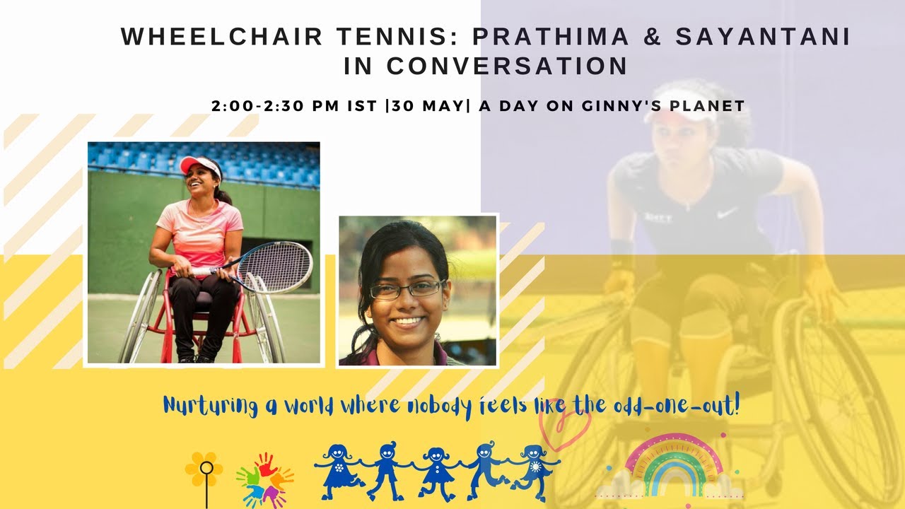 #ADayonGinnysPlanet: #Wheelchair Tennis: Prathima Rao & Sayantani In ...