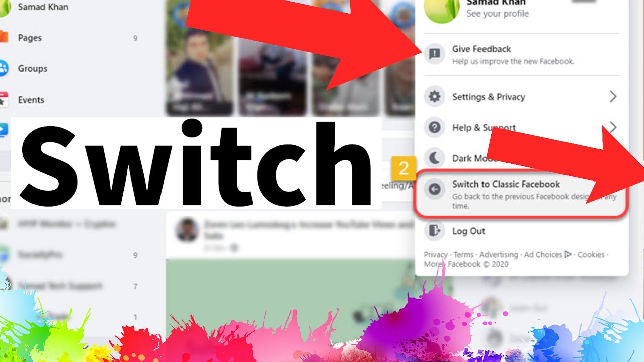 How To Switch Back To Classic Facebook Page 2025 (2 Easy Methods) - YouTube