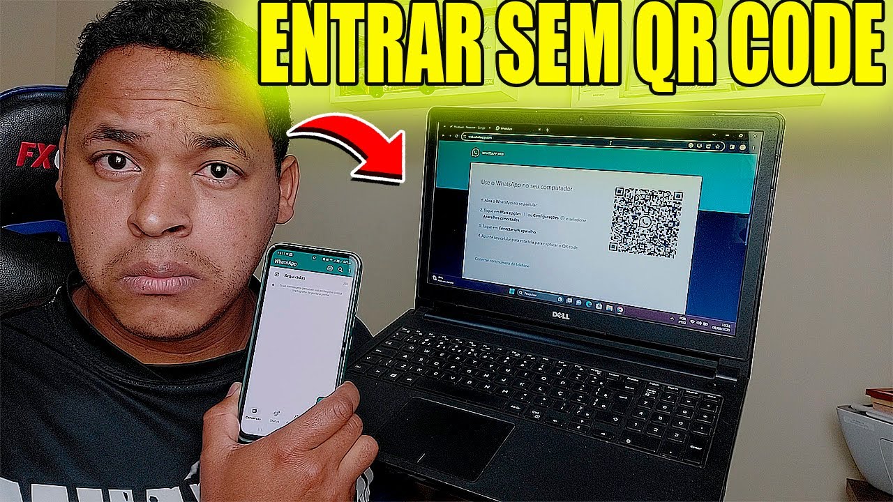 COMO CONECTAR WHATSAPP WEB SEM QR CODE EM MENOS DE 10 SEGUNOS - YouTube