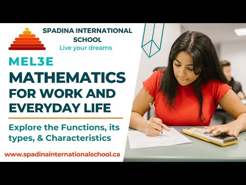 MEL3E - Mathematics for Work and Everyday Life - Grade 11 | Spadina ...