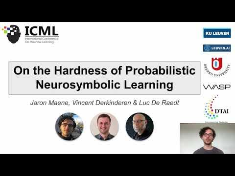 On the Hardness of Probabilistic Neurosymbolic Learning (ICML 2024) - YouTube
